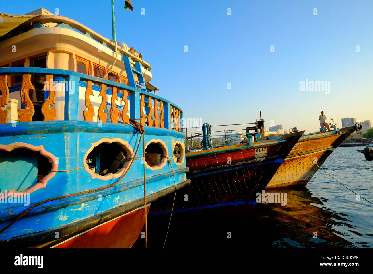 The Creek river in Dubai United Arab Emirates UAE Stock Photo - Alamy