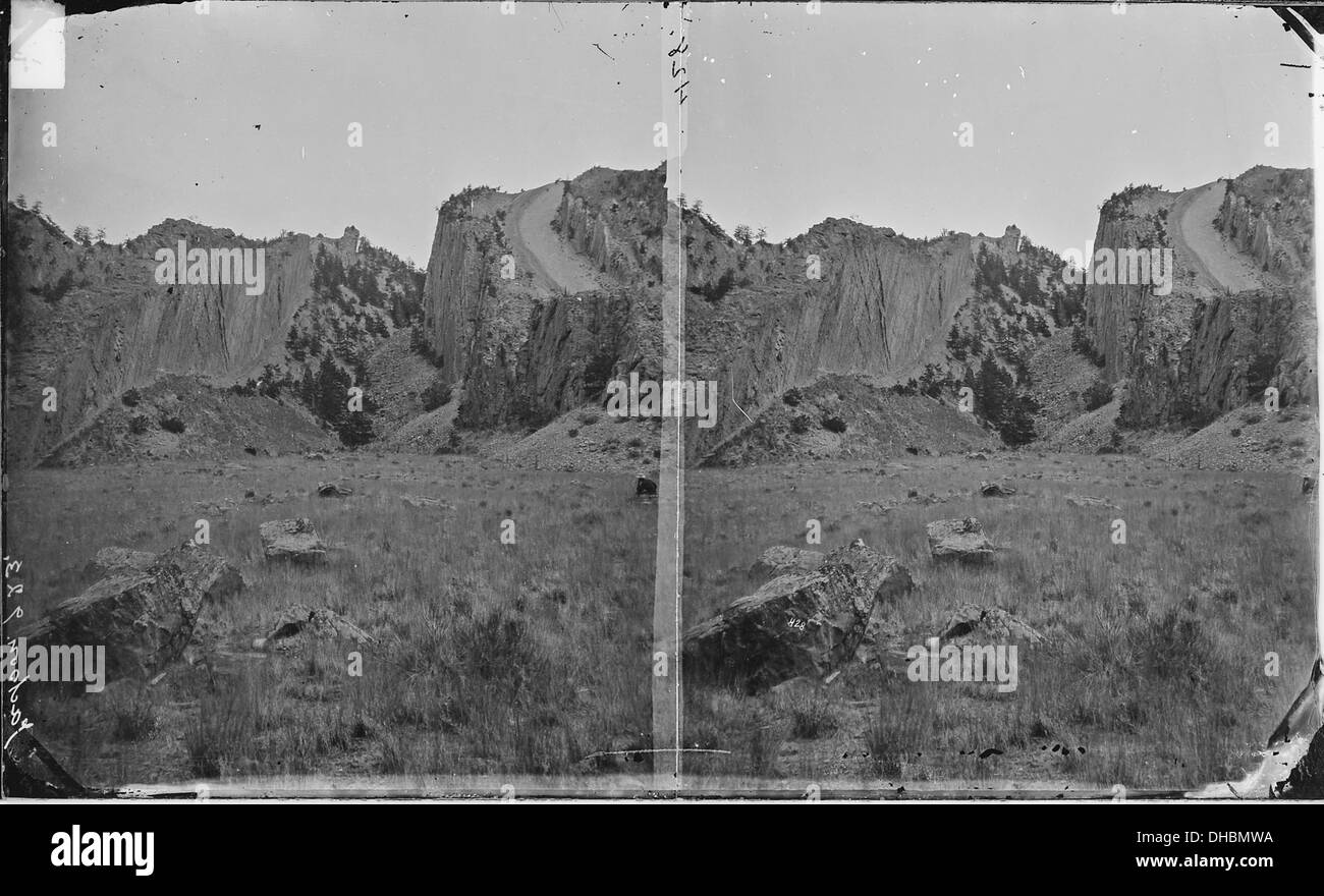 Devil's Slide is a prominent rock formation located on Cinnabar ...