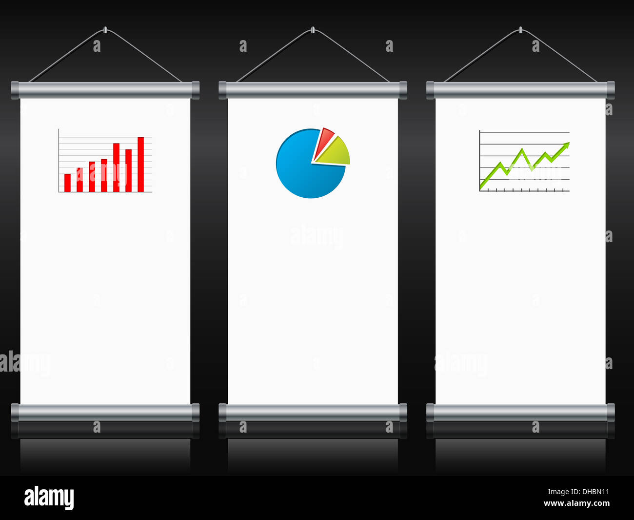 Charts and banners hi-res stock photography and images - Alamy