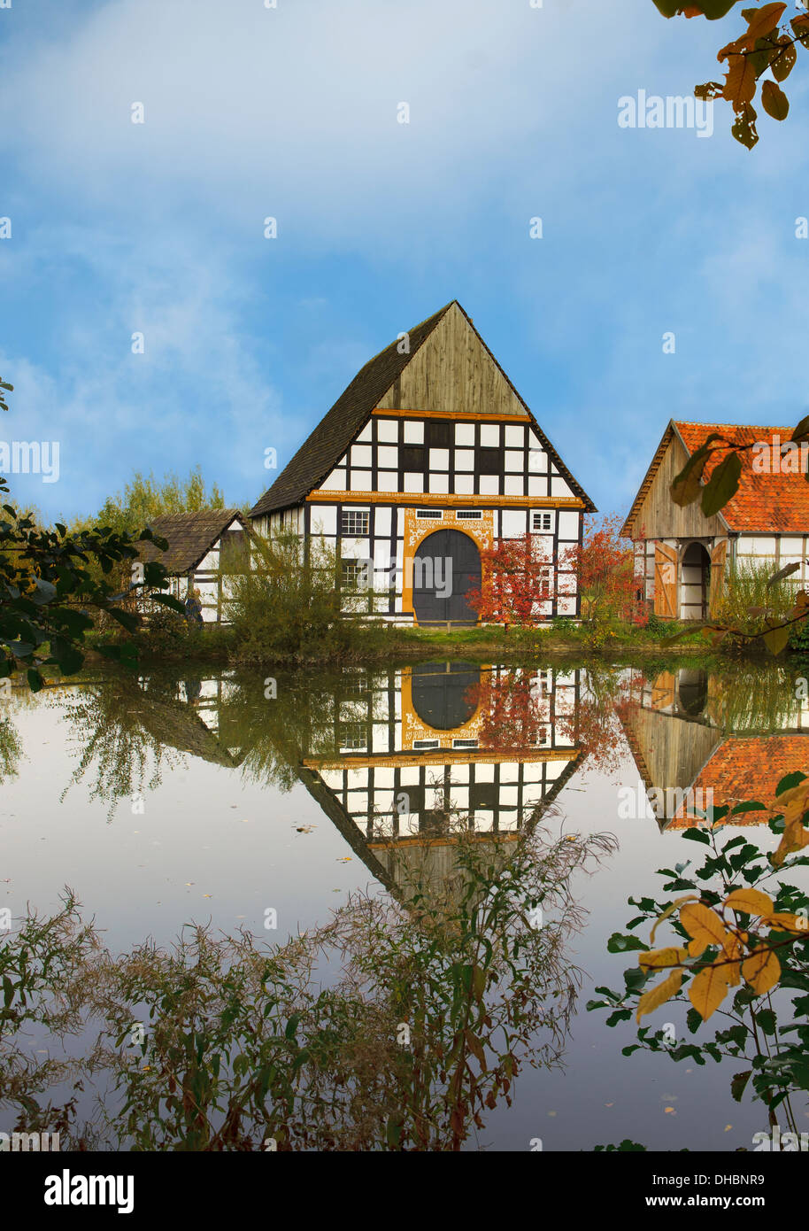 Old german house hi-res stock photography and images - Alamy