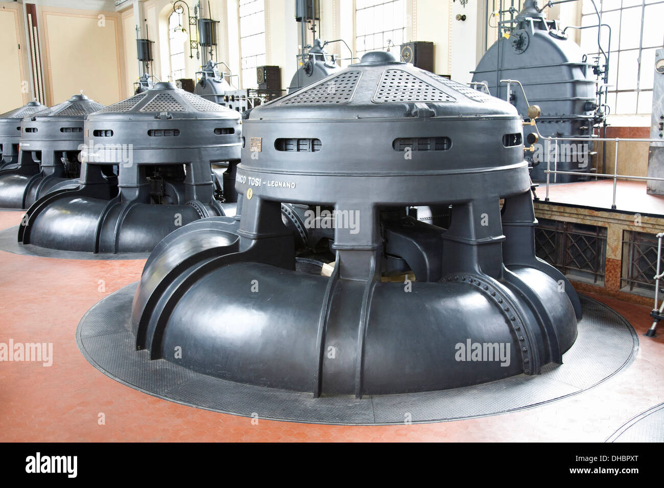 pump, idrovora, drainage museum, valli di argenta, ravenna province ...