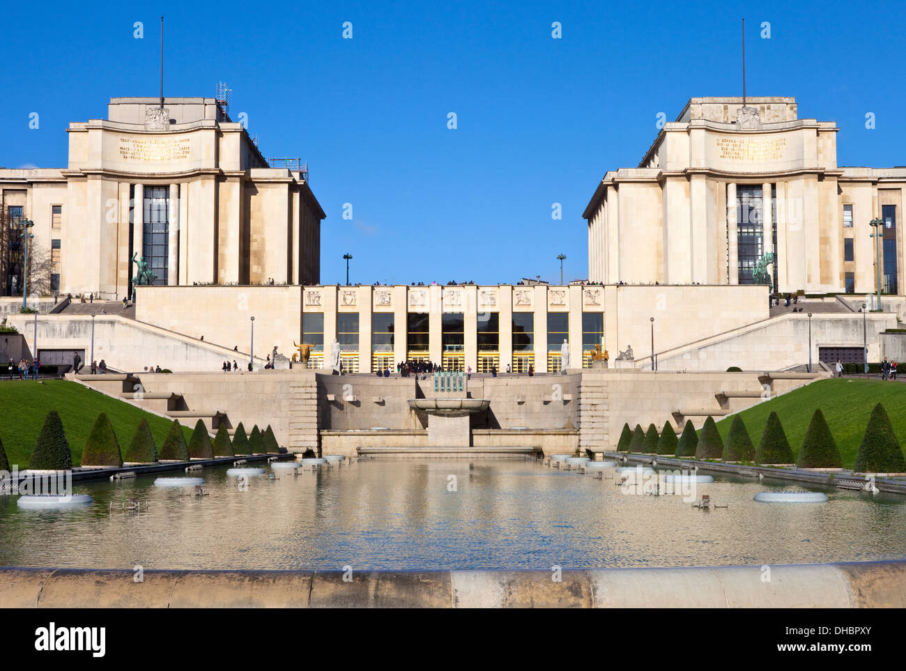 The Trocadero in Paris, France Stock Photo - Alamy