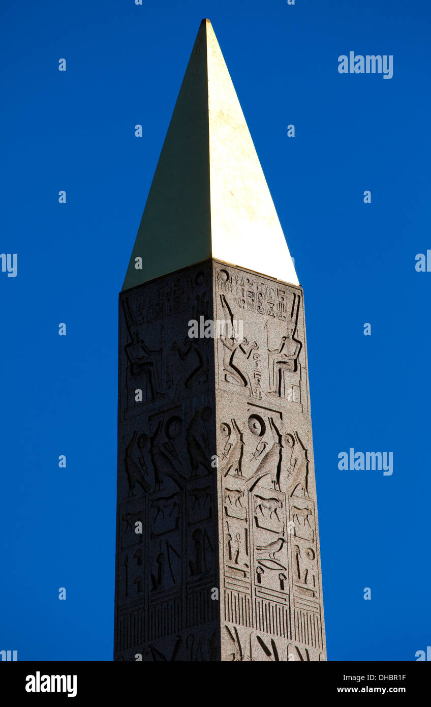 Obelisk egypt close up hi-res stock photography and images - Alamy