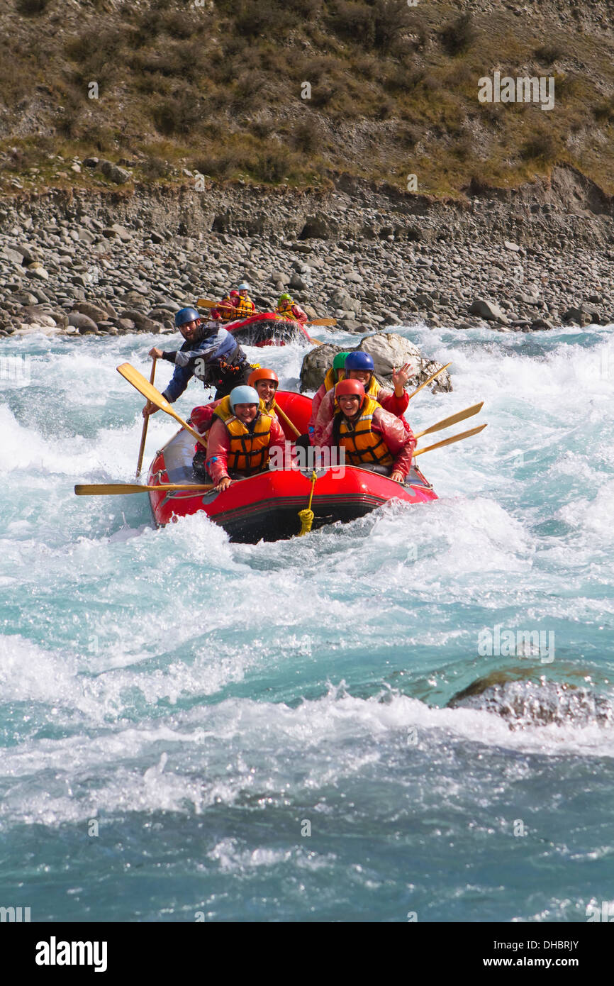 Rafting Down The Rangitata Gorge And The Rangitata River; Rangitata ...