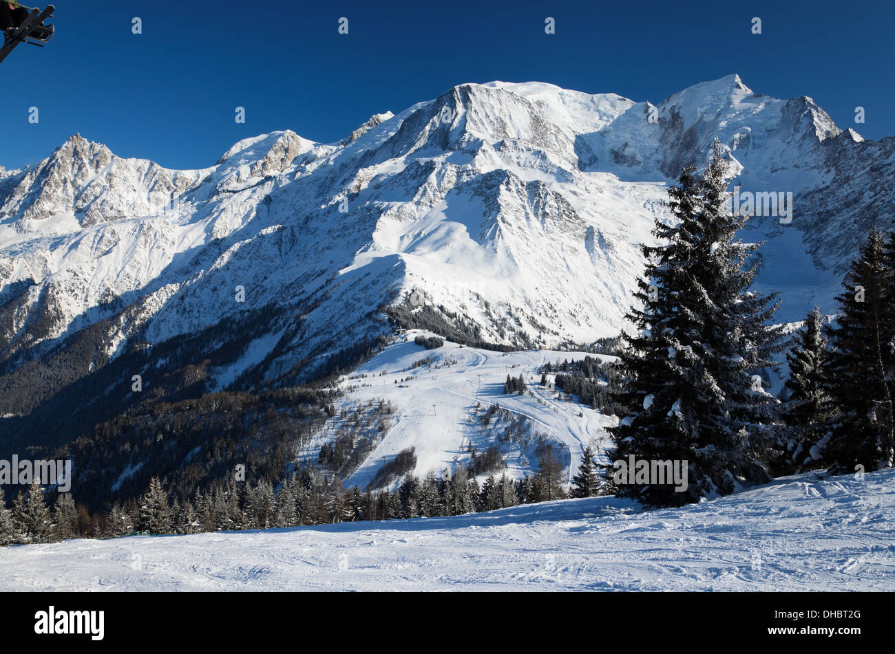 The Alps in winter Stock Photo - Alamy