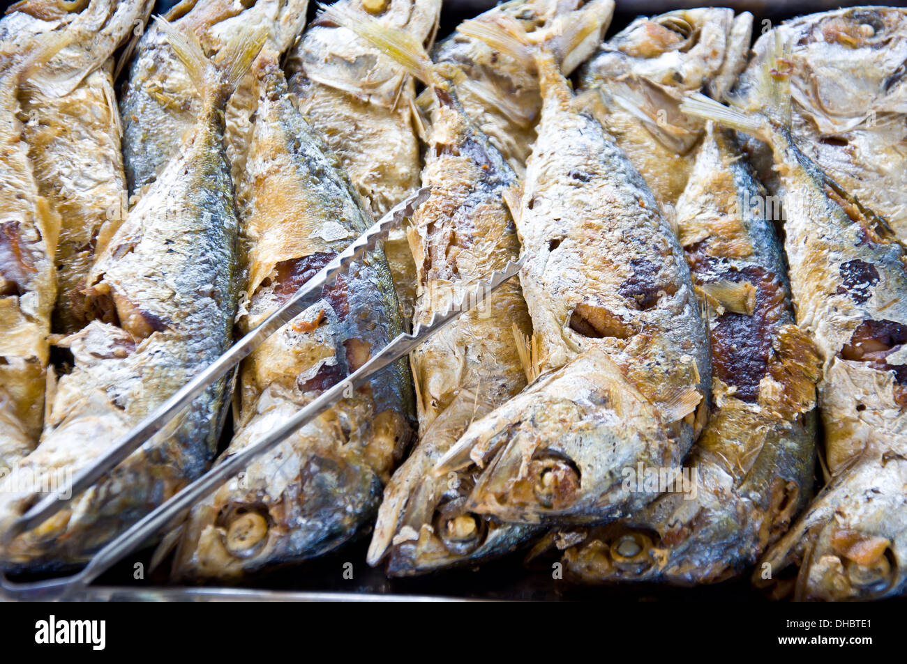 fried Makerel fish for healthy food Stock Photo - Alamy