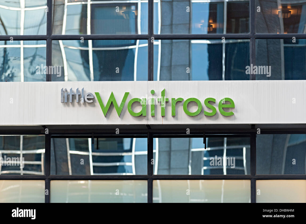 little waitrose store Birmingham grocery shop snow hill Stock Photo - Alamy