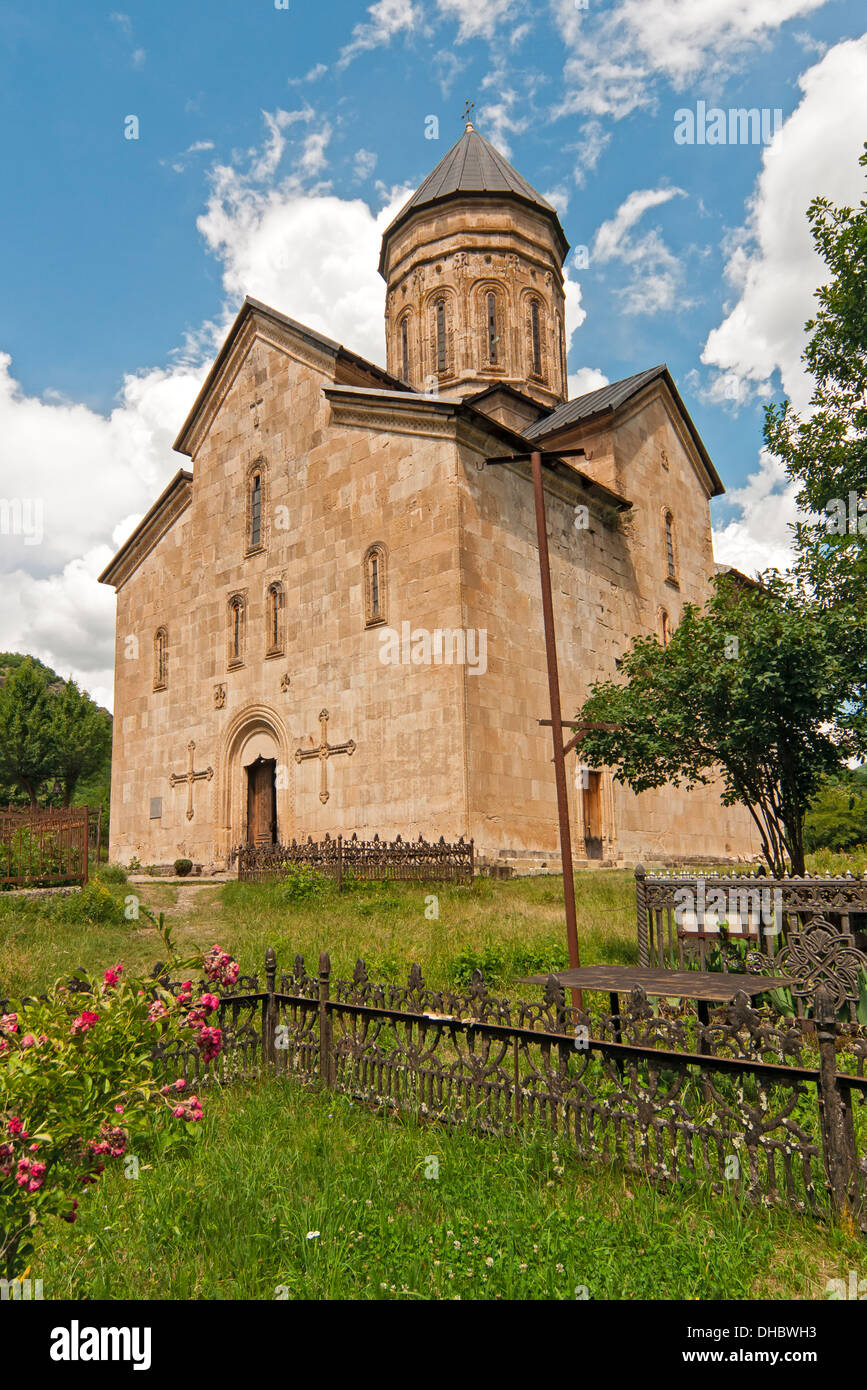 Orthodox Barakoni Church of Mother of God in Tsesi near Ambrolauri ...