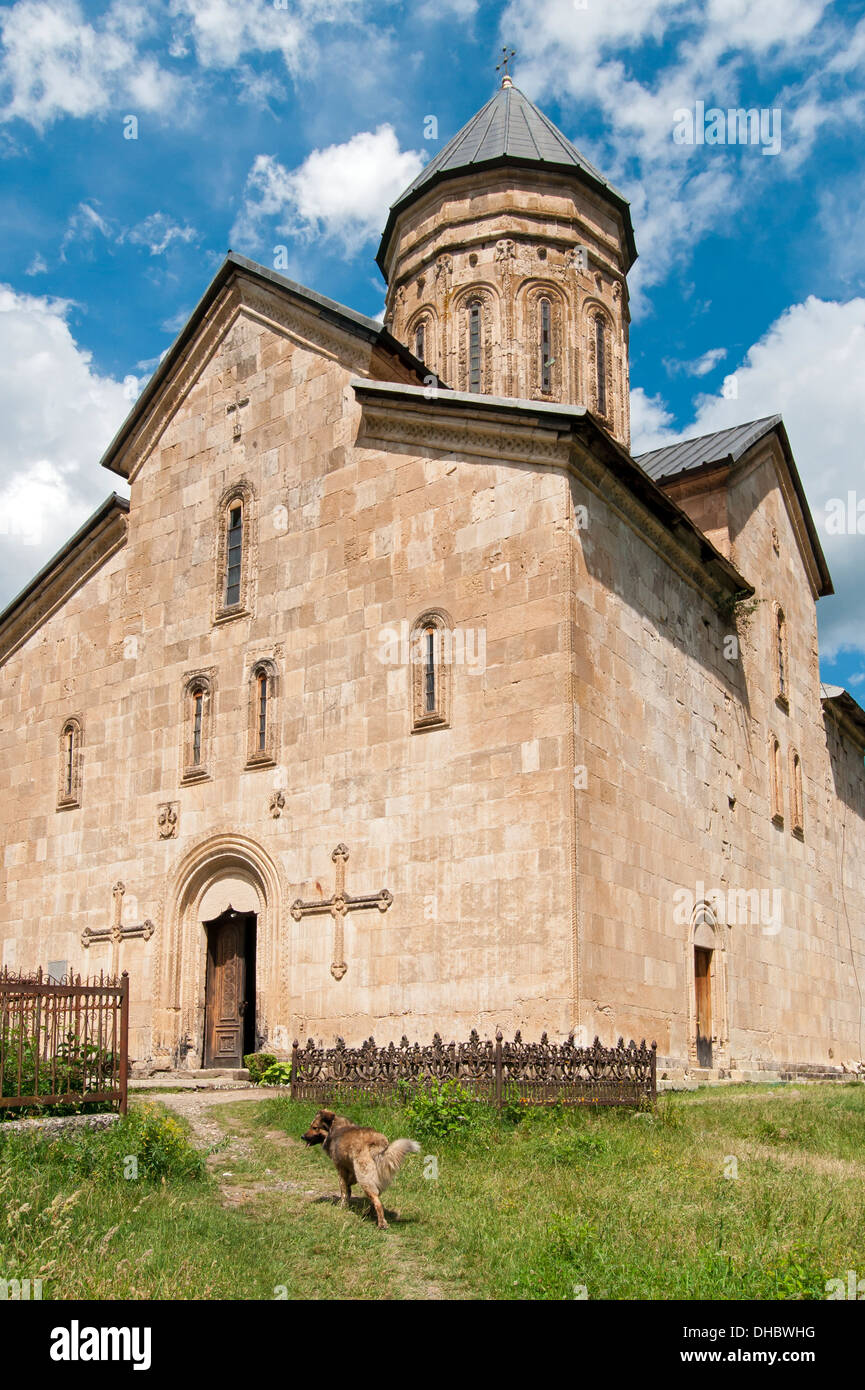 Orthodox Barakoni Church of Mother of God in Tsesi near Ambrolauri ...