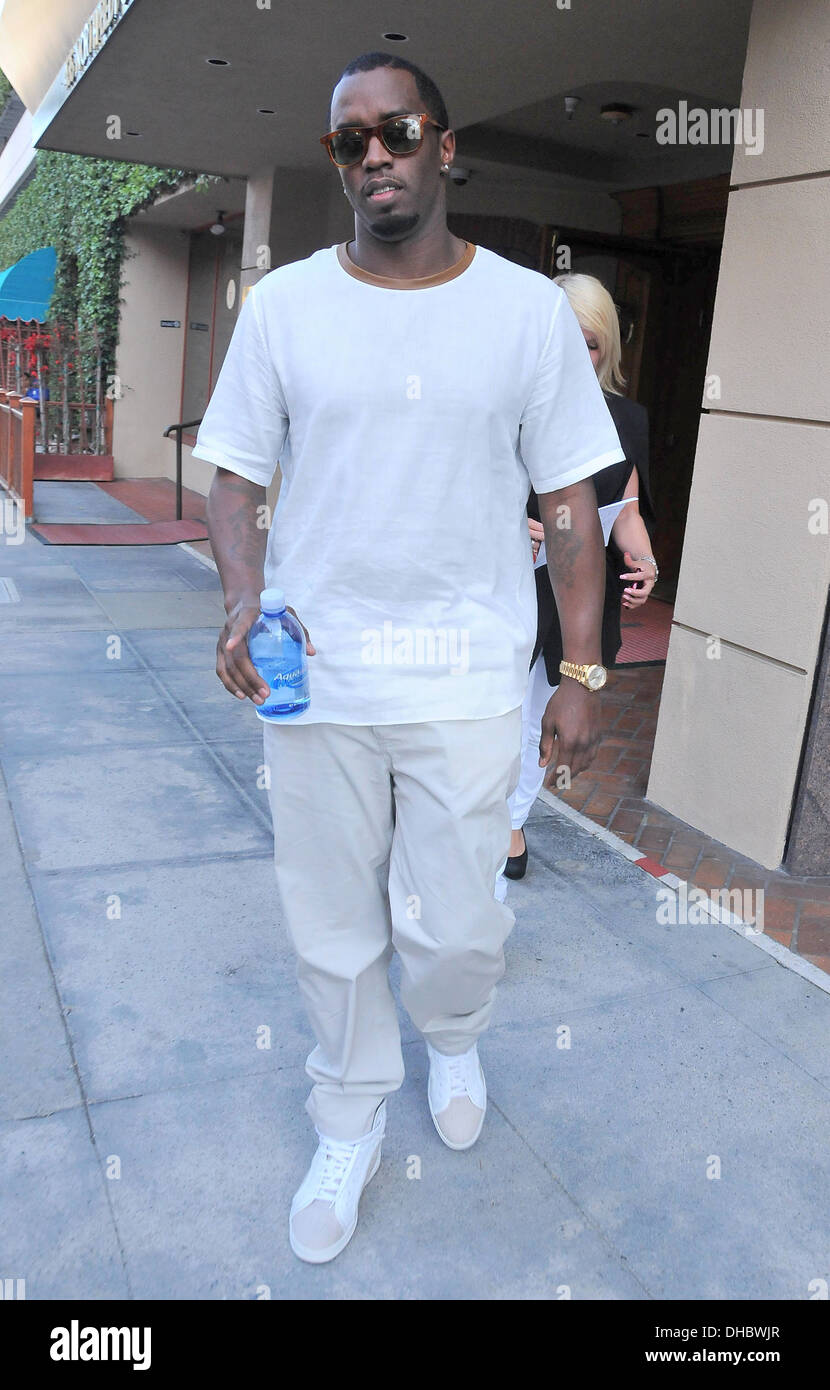 Sean Combs aka P Diddy out and about in Beverly Hills Beverly Hills ...