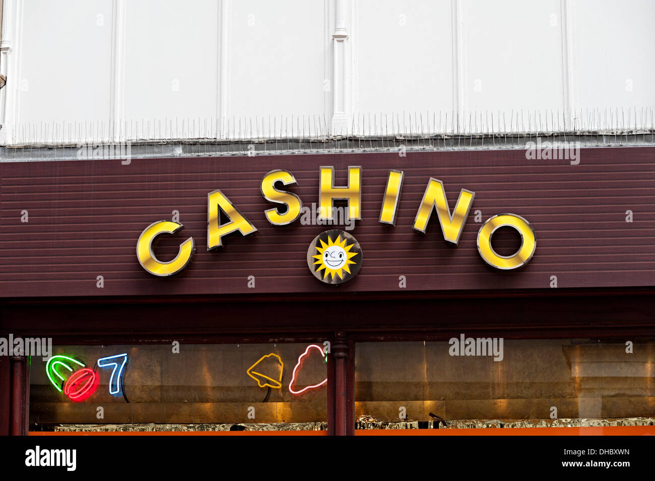 Amusement One Arm Bandit Arcade High Resolution Stock Photography and ...