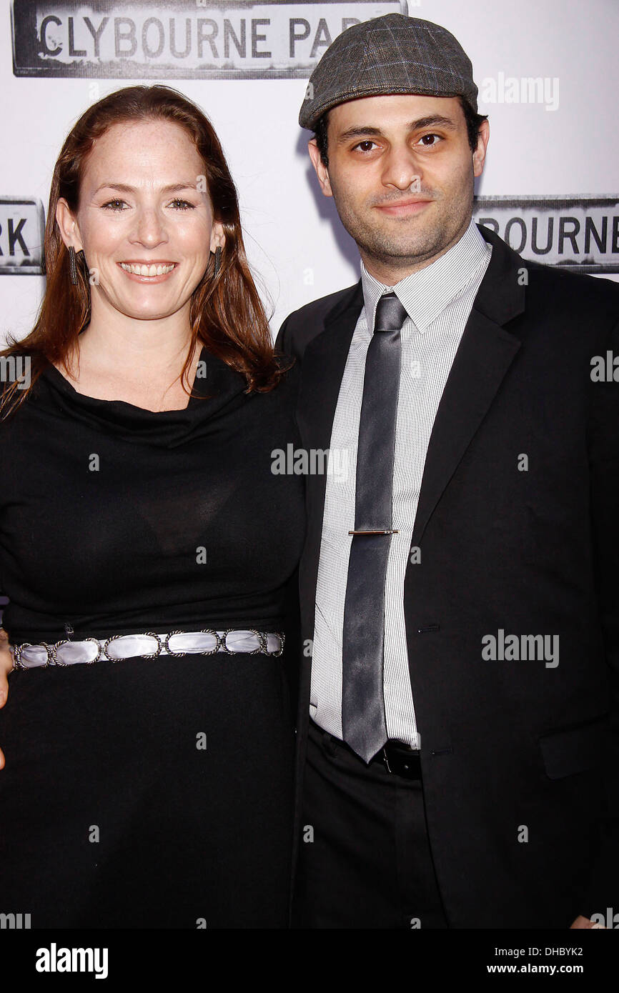 Krissy Shields and Arian Moayed Broadway opening night of ‘Clybourne ...