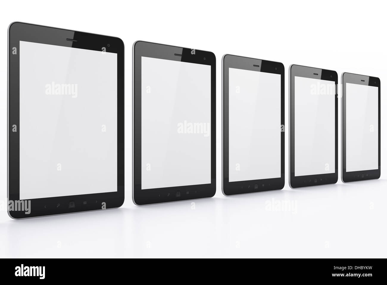 Black tablets on white background Stock Photo - Alamy