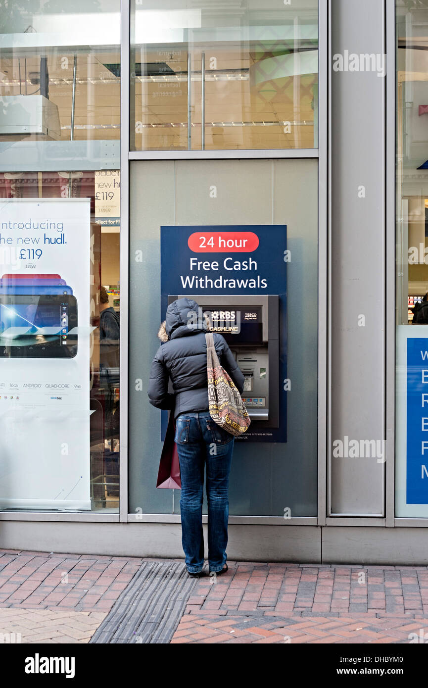 Atm rbs cash hi-res stock photography and images - Alamy