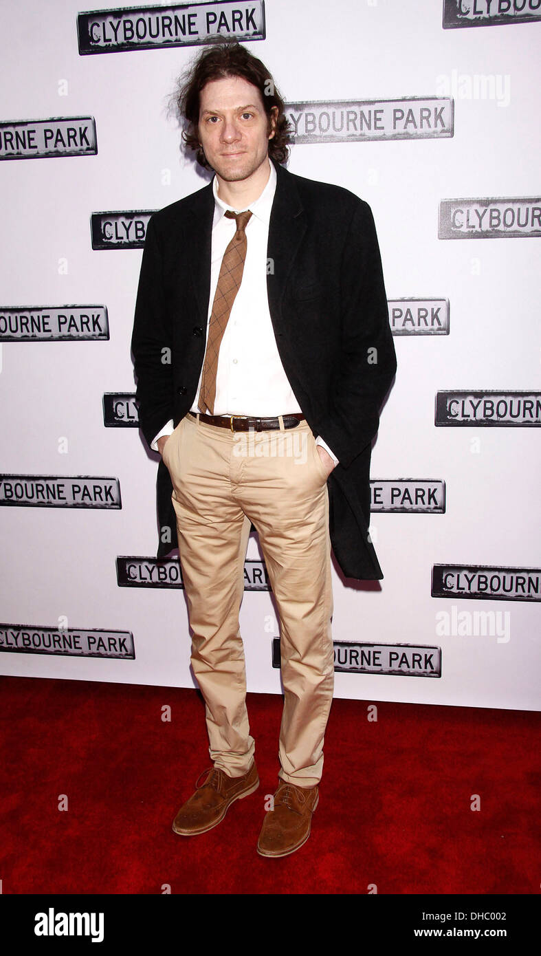 Adam Rapp Broadway opening night of ‘Clybourne Park’ at Walter Kerr ...