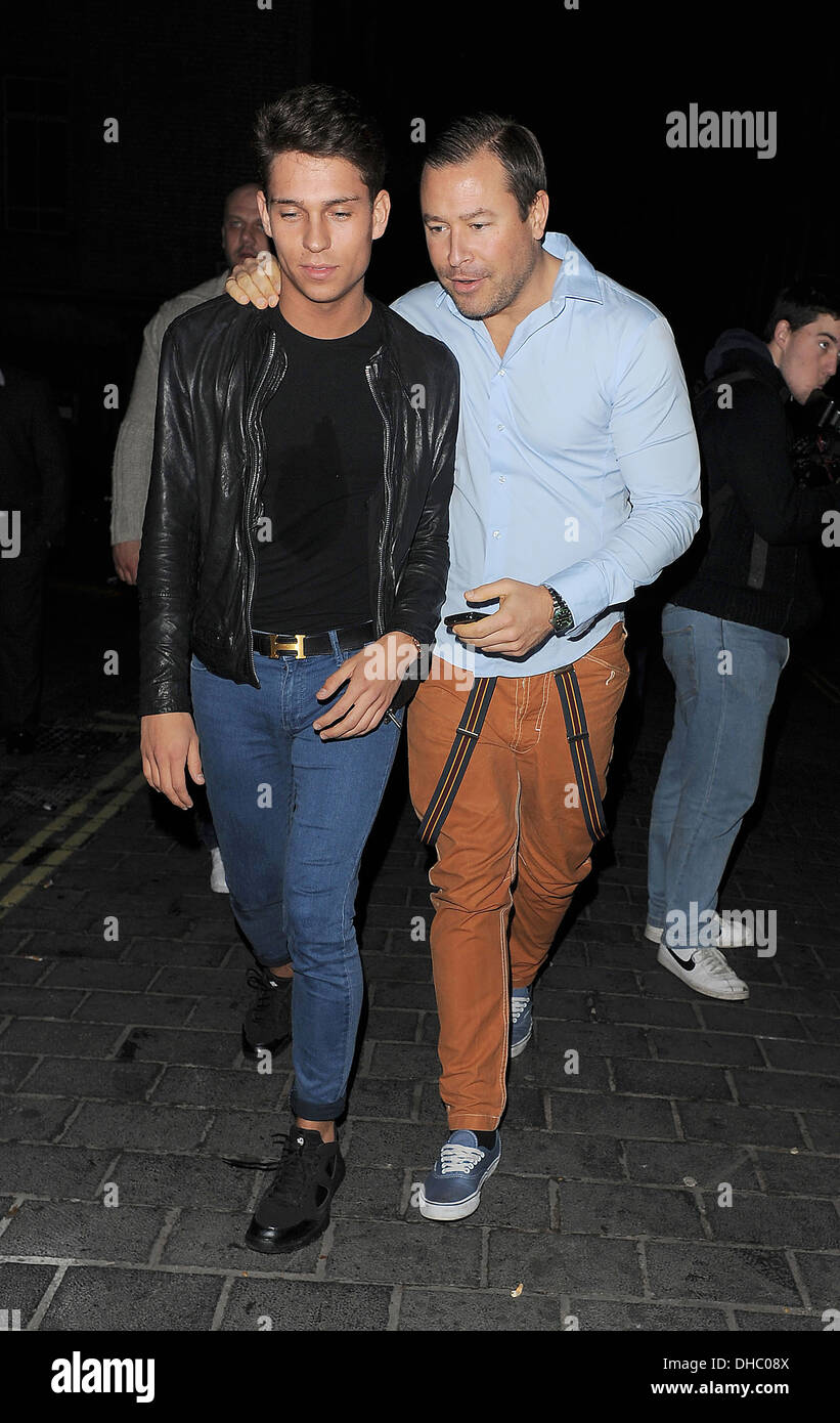 Joey Essex on a night out with friends. London, England - 20.04.12 ...