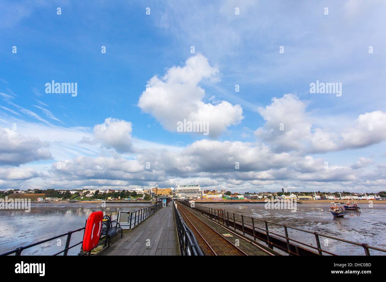 12/10/2013 Southend Pier and Southend town centre. Southend-On-Sea ...