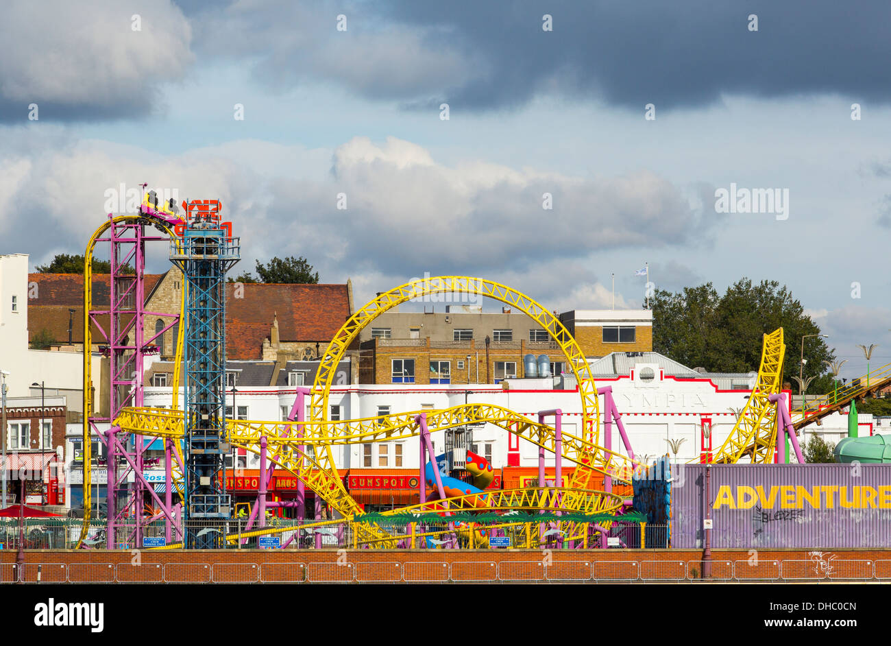 View from southend pier seafront hi-res stock photography and images ...