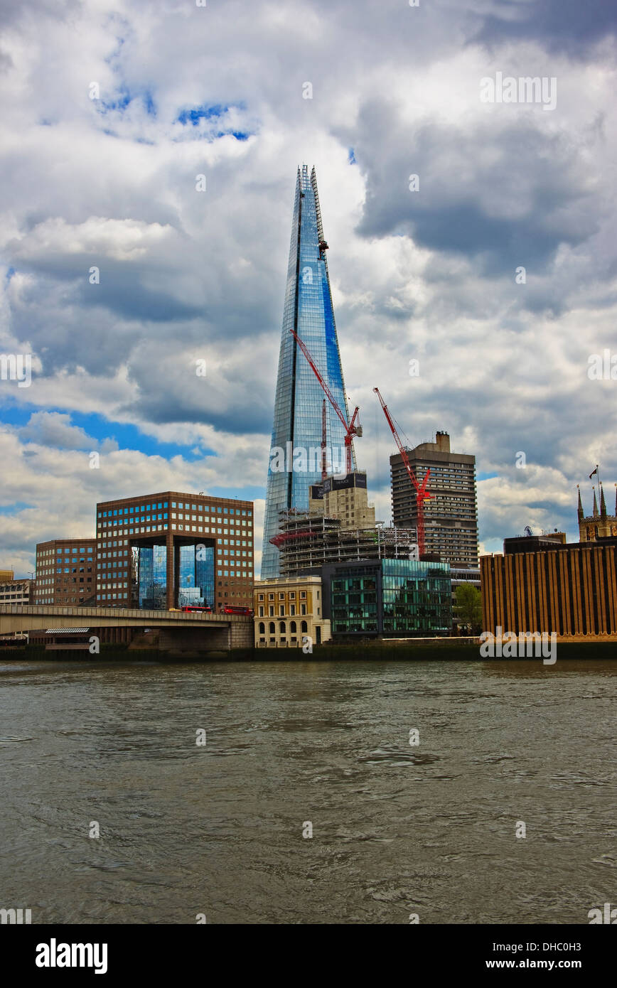 The Shard, also referred to as the Shard of Glass Shard London Bridge ...