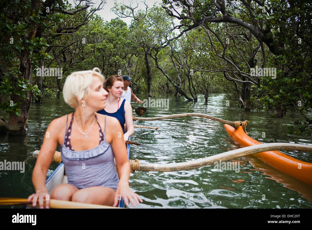 Maori canoe paddle hi-res stock photography and images - Alamy