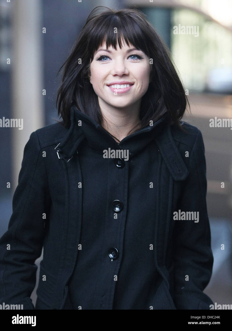 Canadian singer, Carly Rae Jepsen outside the ITV studios London ...
