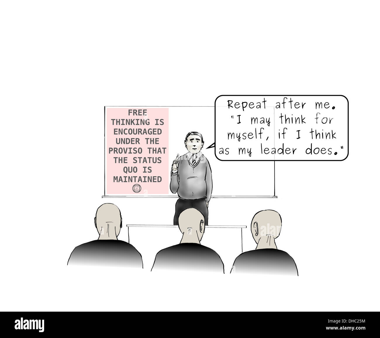 Work place cartoon Stock Photo - Alamy
