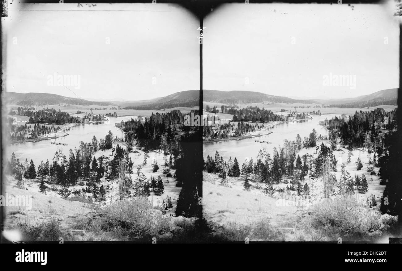 Hayden Valley in Yellowstone National Park is known for its scenic ...