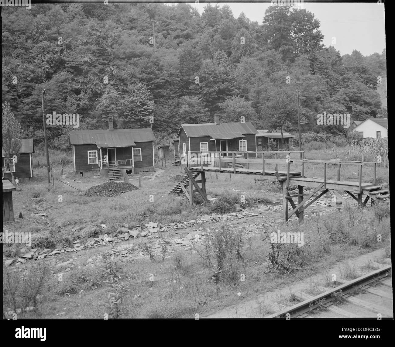 A stream bed Black and White Stock Photos & Images - Alamy