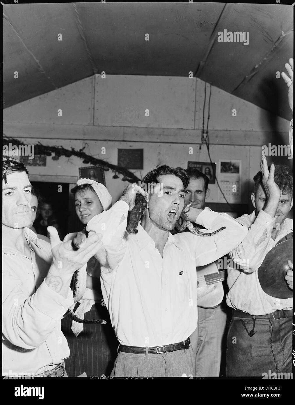 Church snake handling hi-res stock photography and images - Alamy