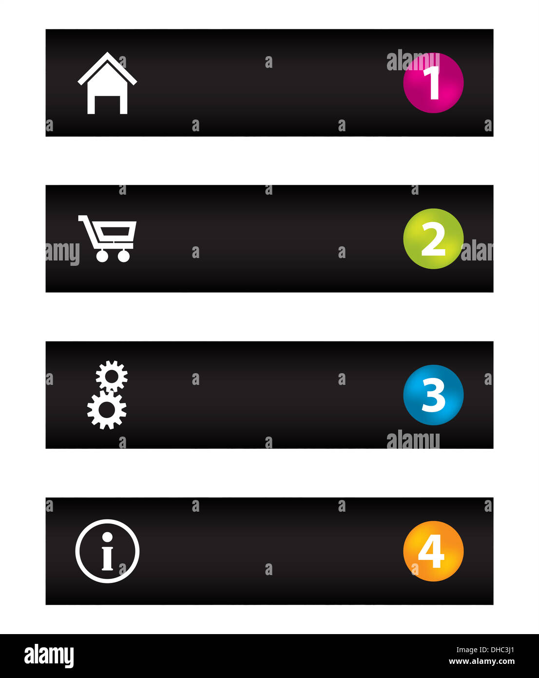 vector banners with special design Stock Photo - Alamy