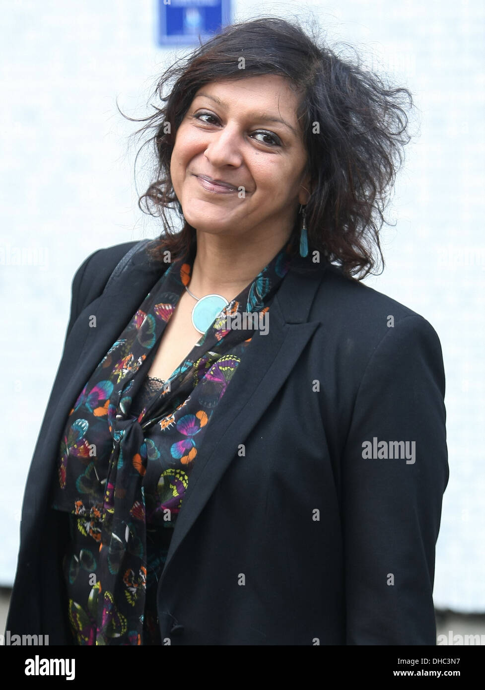 Meera Syal at the ITV studios London, England - 20.04.12 Stock Photo ...