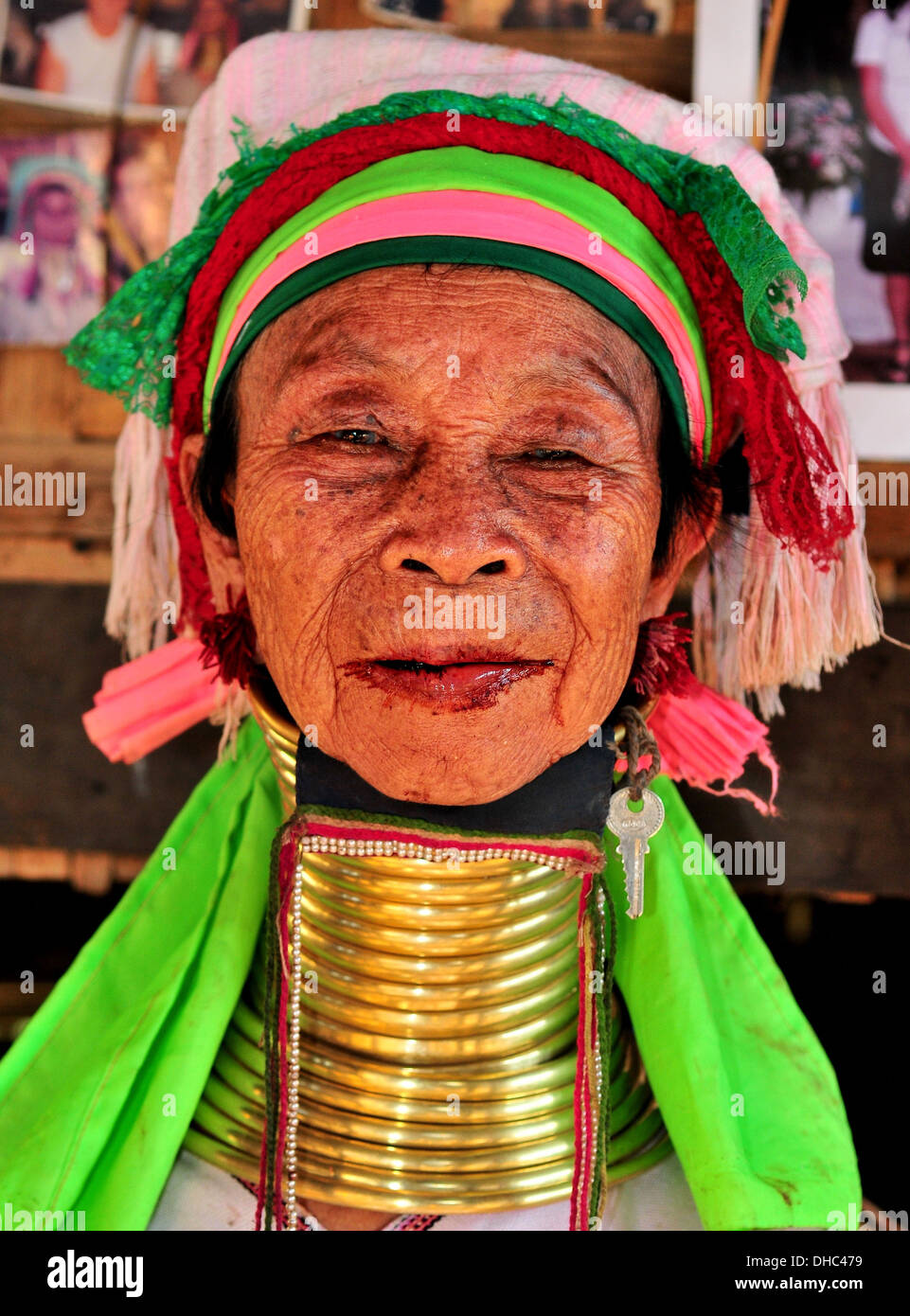 Hill Tribes in Thailand – An elderly Long Neck Karen Woman (Mae Hong ...