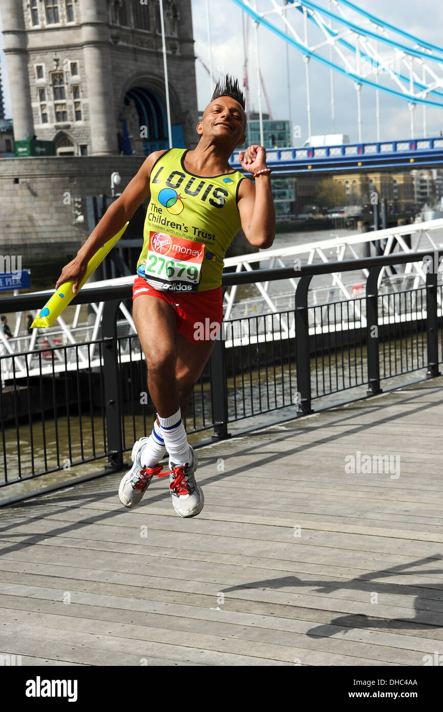 Louis Mariette Virgin London Marathon 2012 - Photocall at The Tower ...