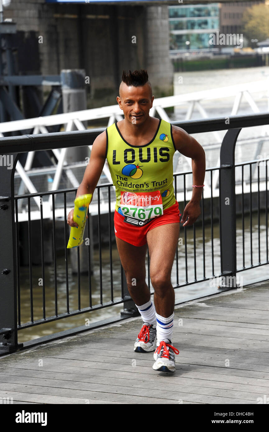 Louis Mariette Virgin London Marathon 2012 - Photocall at The Tower ...