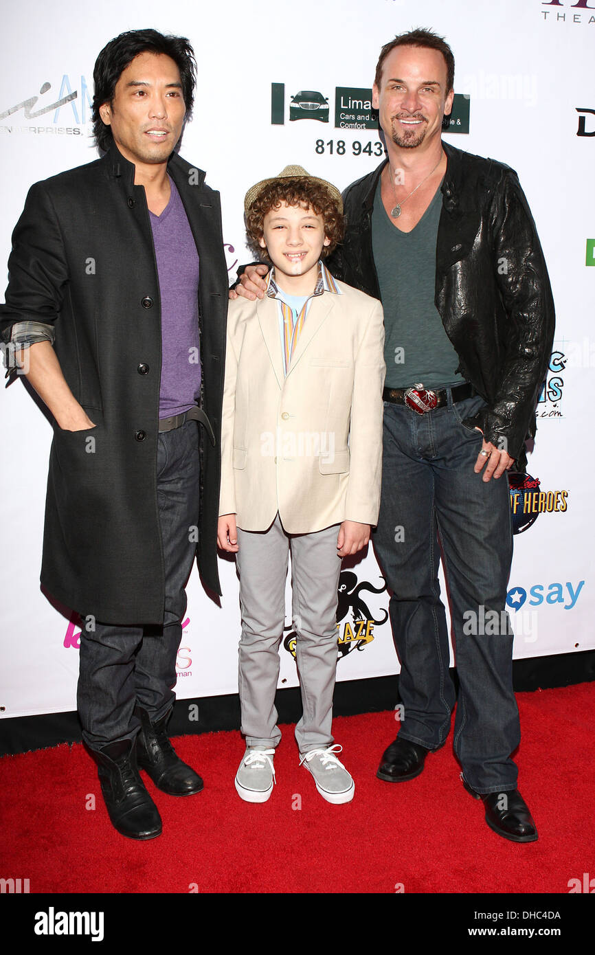 Peter Shinkoda Maxim Knight and Colin Cunningham Premiere of ''With ...