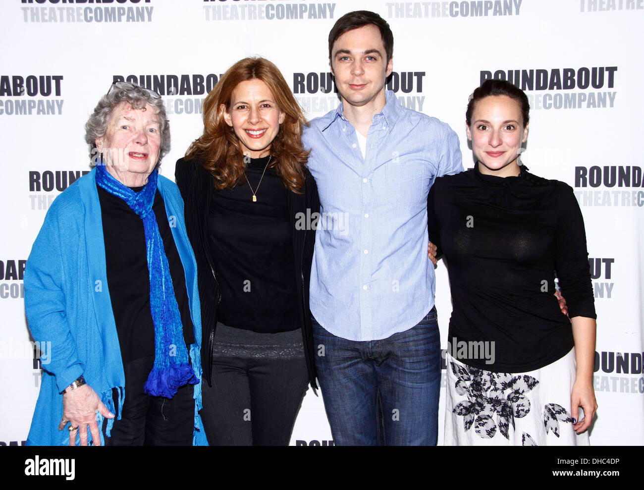 Angela Paton Jessica Hecht Jim Parsons and Tracee Chimo Meet and greet ...