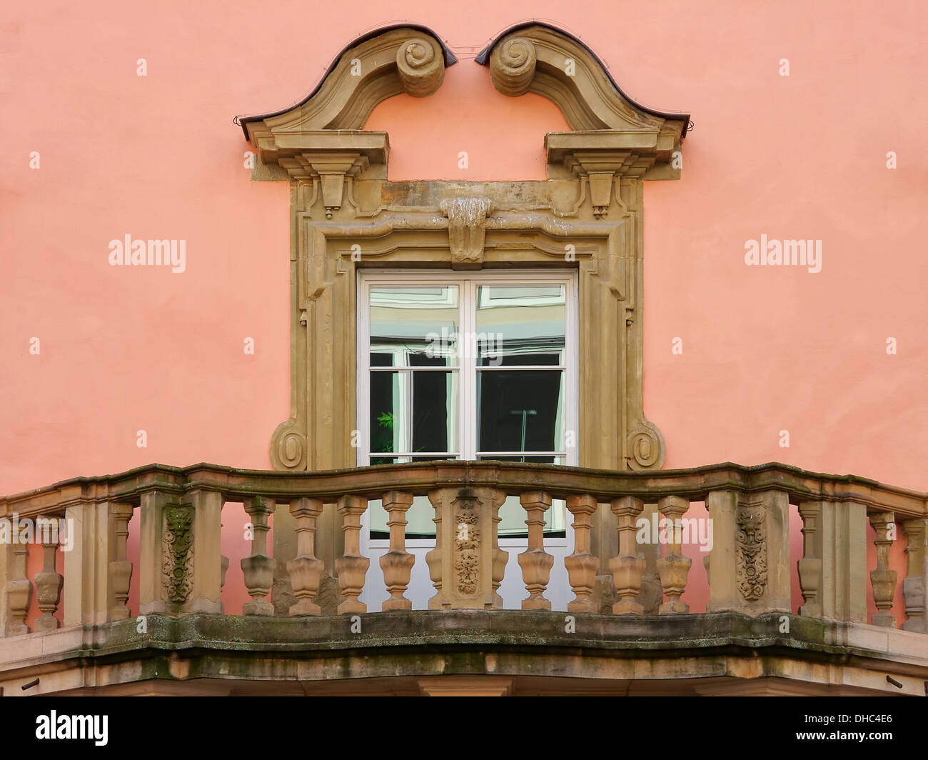 Historical Balcony Architecture Stock Photo - Alamy