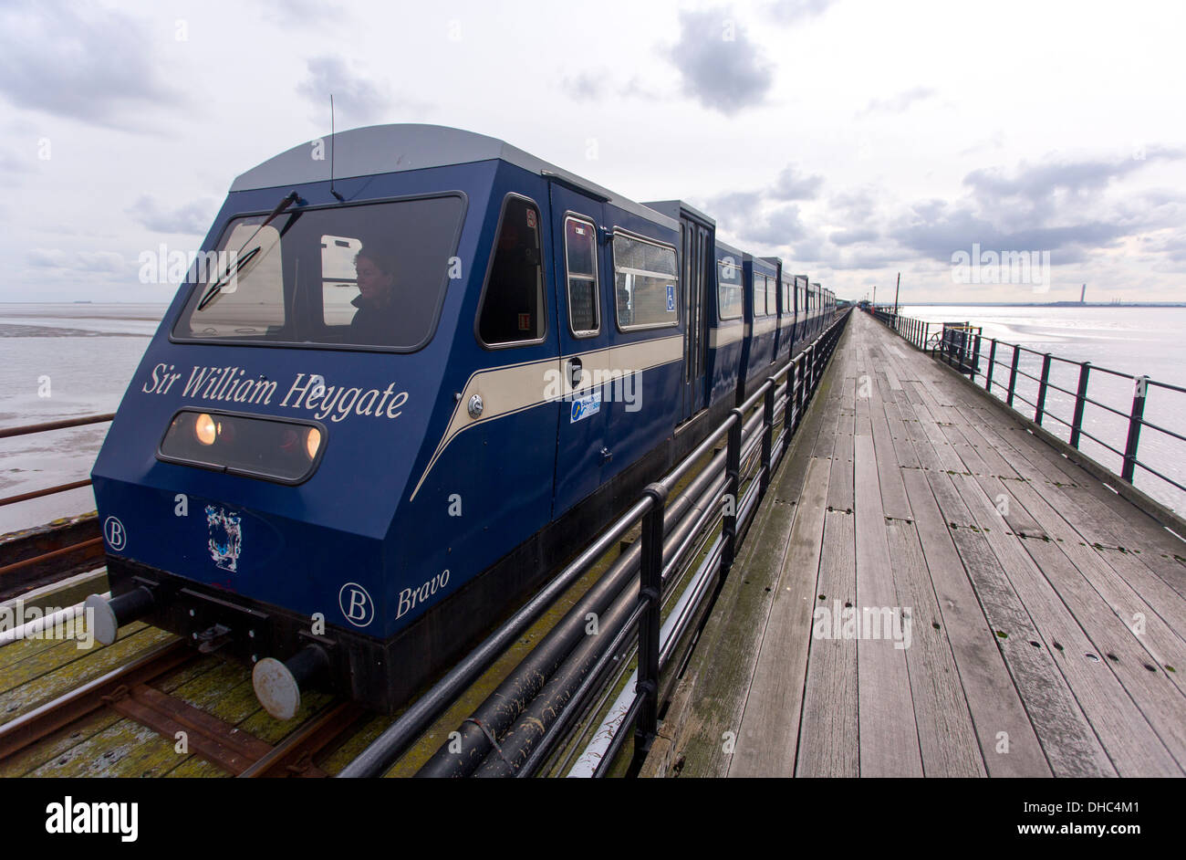 12/10/2013 Southend Pier and pier train. Southend-On-Sea, Essex ...