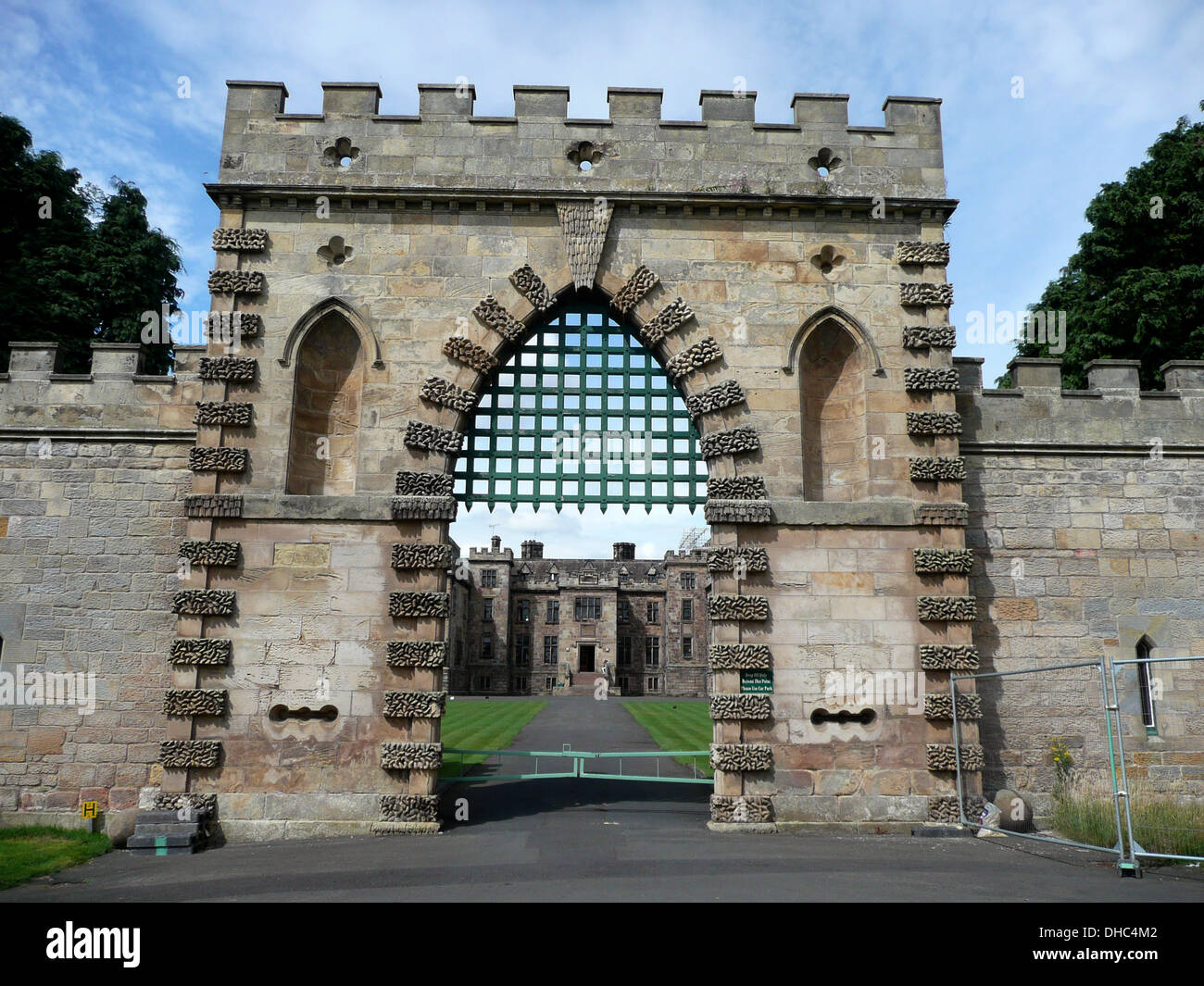 Ford Castle,Etal,County of Northumberland,near Ford castle,England ...
