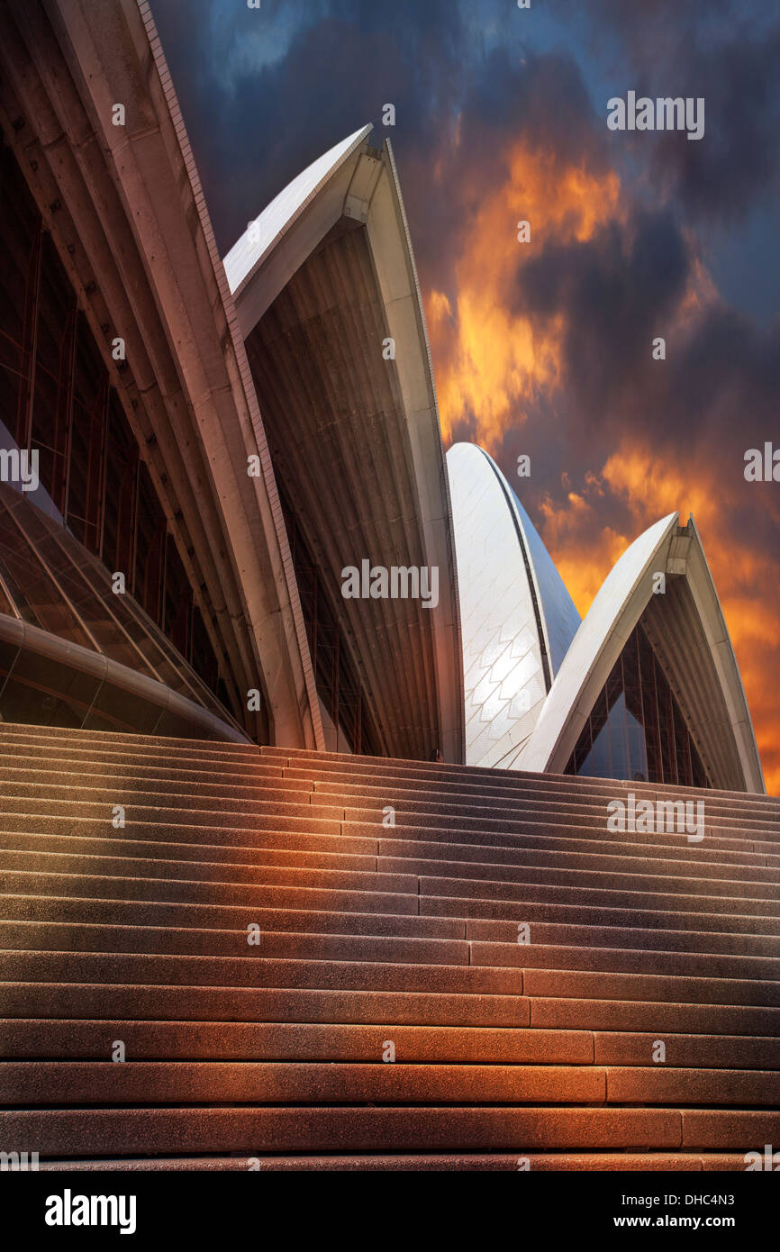 Sydney opera house construction hi-res stock photography and images - Alamy