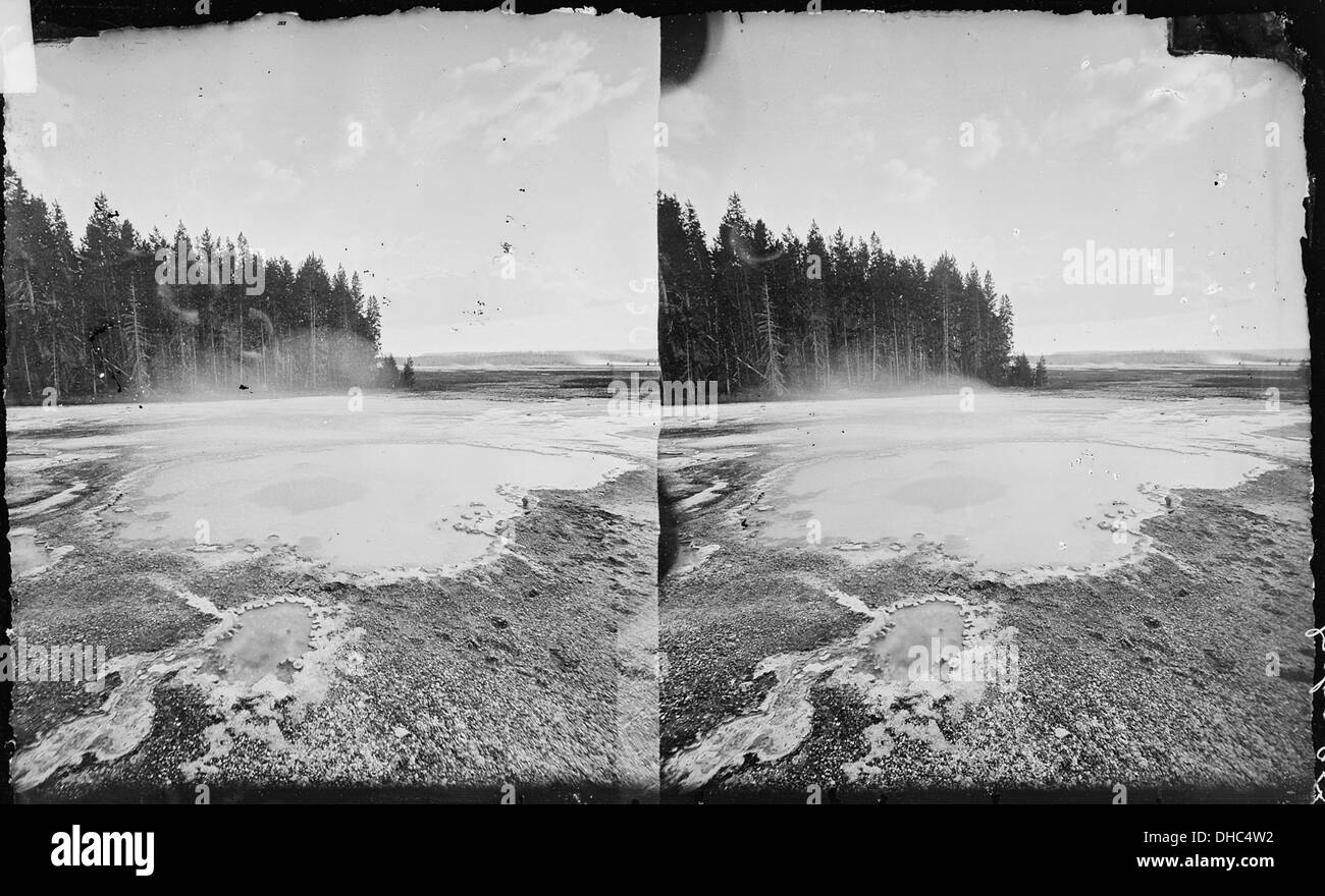 Hot water in pools Black and White Stock Photos & Images - Alamy