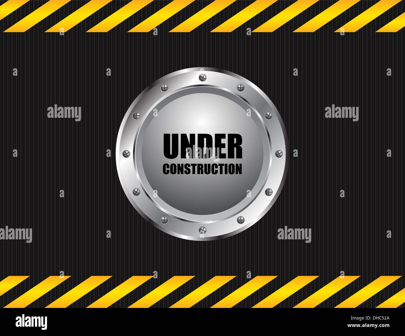 abstract under construction background with special design Stock Photo ...