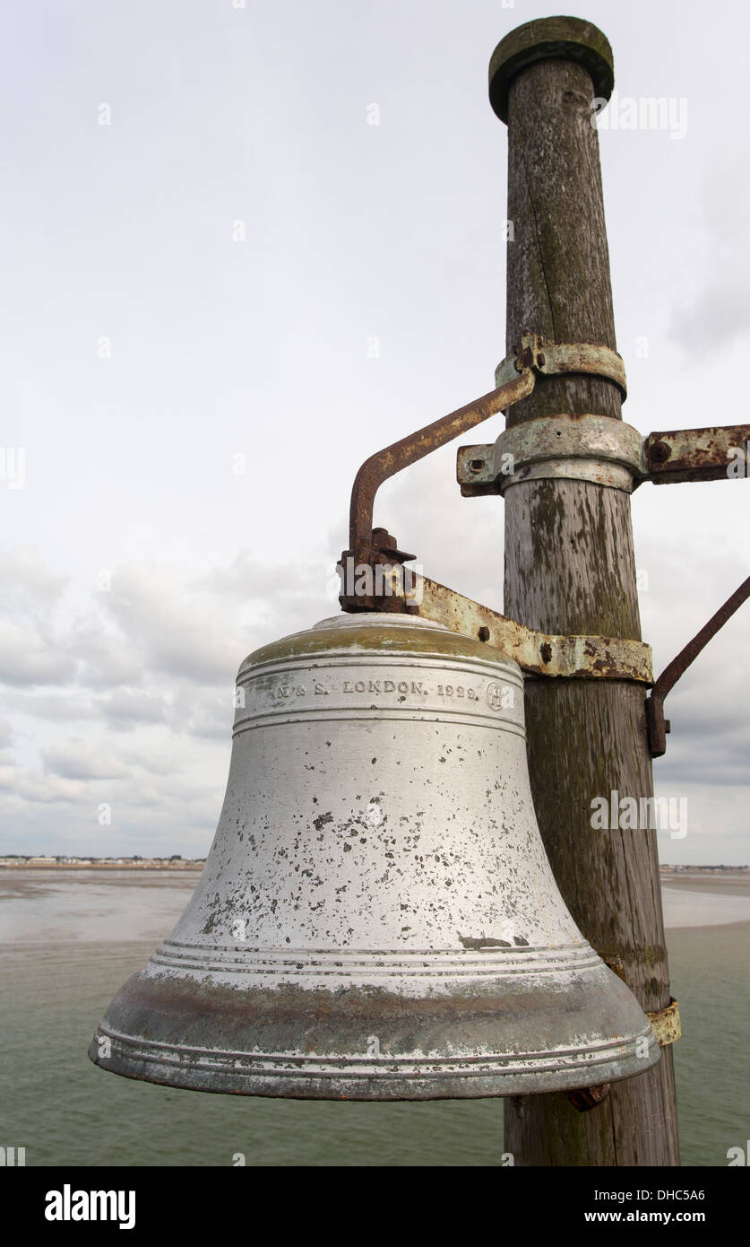 12/10/2013 Bell on Southend pier. The longest pier in the World ...