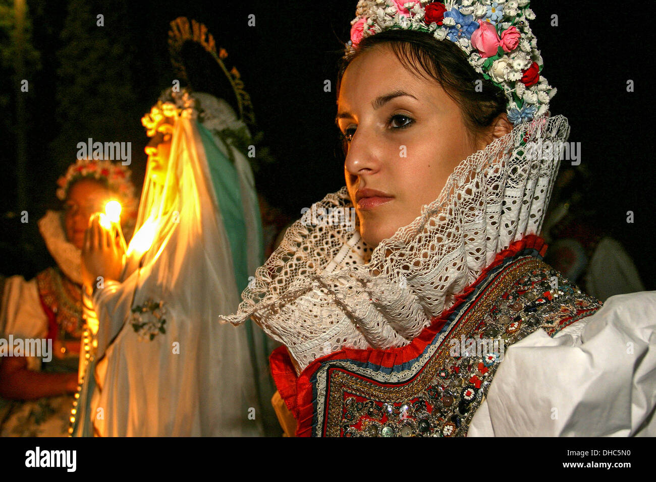 Traditional moravian costumes hi-res stock photography and images - Alamy