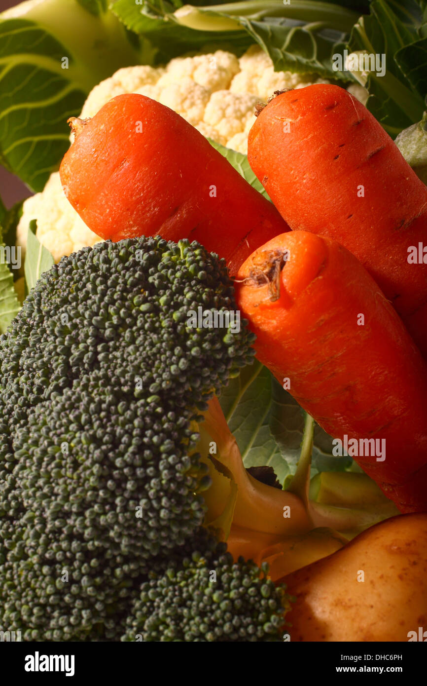 Selection of winter vegetables Stock Photo - Alamy