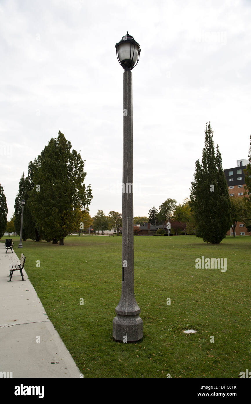 Windsor Ontario Canada Riverside Detroit Park Stock Photo - Alamy