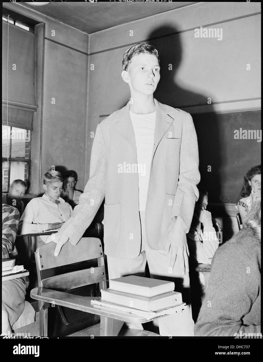 Louis Sergent, a 16-year-old freshman at Evarts High School, is ...