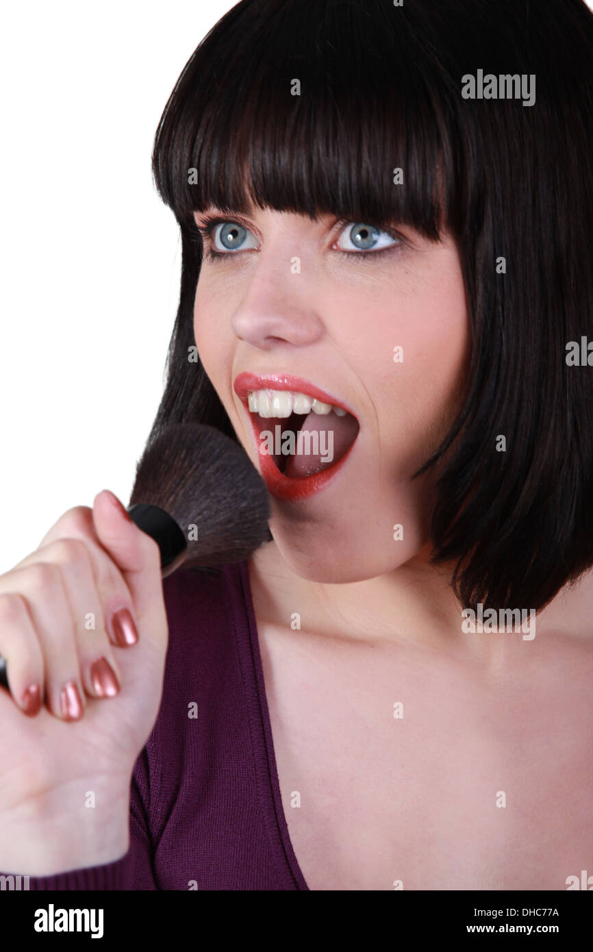 Brush mic hi-res stock photography and images - Alamy