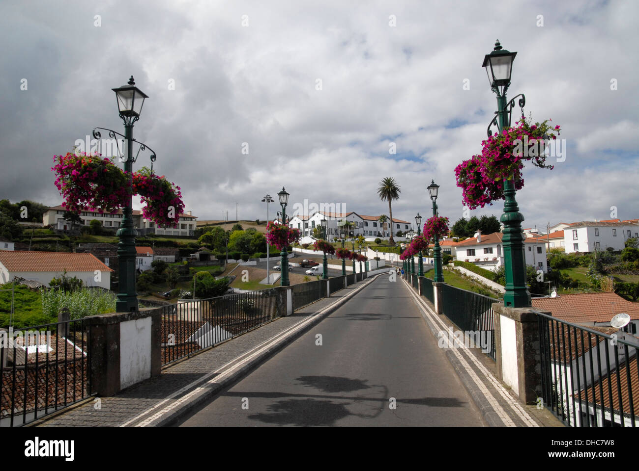 Viaduto Nordeste (in the village Nordeste) , Sao Miguel Island, Azores ...