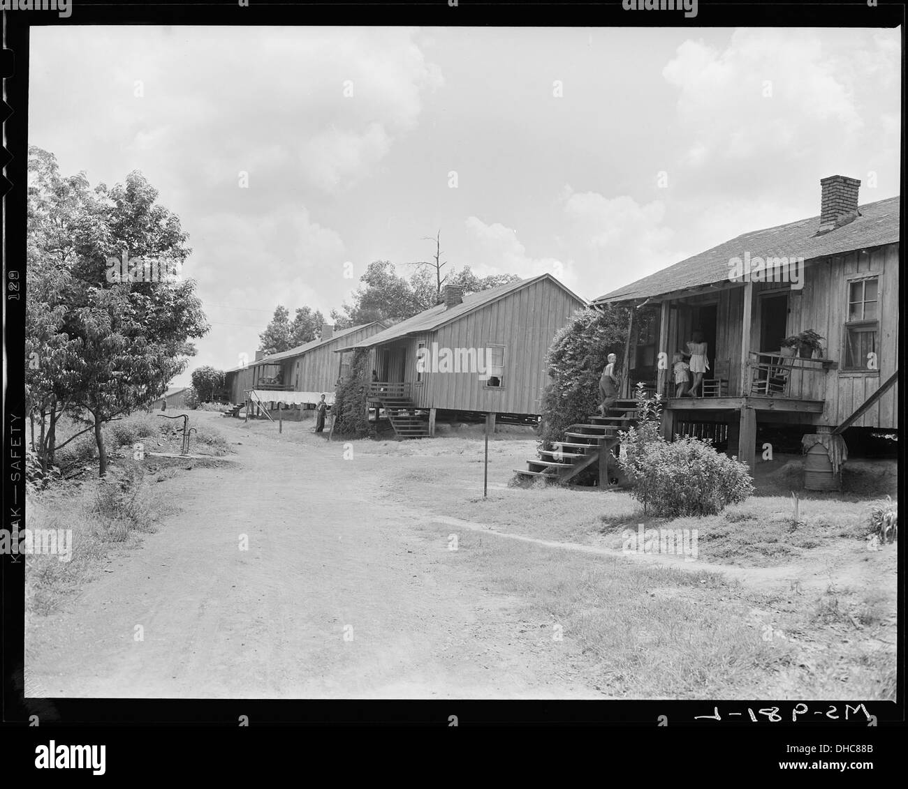 This image shows part of the company housing project at the Bankhead ...
